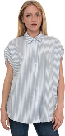 Woolrich Femme, Blouses et Chemises, Bleu, Taille: 40 FR Blouse
