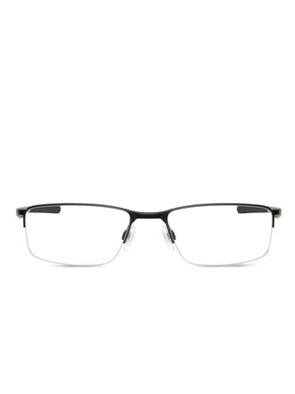 Oakley lunettes de vue à monture ronde - Noir
