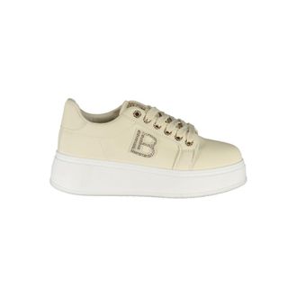 Laura Biagiotti Plattform-Sneaker mit glitzerndem Logo