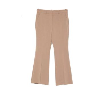 Circolo 1901 Femme, Pantalons, Brun, Taille: 40 FR P. Pantalon &Eacute;vas&eacute; Stretch