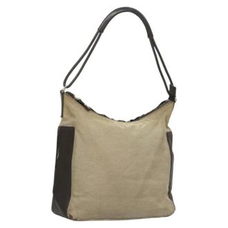 Gucci Pre-owned Toile sacs-gucci - Femme - Pre-owned - Gris - Taille: ONE Size