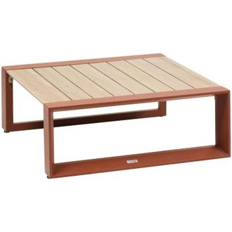 Hesperide Table basse de jardin Allure 79x79x30cm acajou - Hesp&eacute;ride