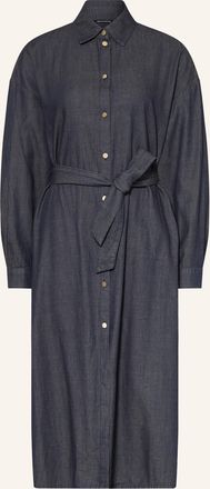 A|X Armani Exchange Hemdblusenkleid blau