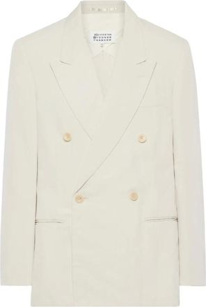 Maison Margiela Homme, Costumes, Beige, Taille: S Jacket Natural