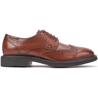 Mephisto Handgefertigte Herren Schn&uuml;rschuhe - Kastanienbraunes Leder - - Shoes - Herren - Braun - 39 EU