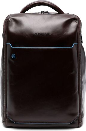 Piquadro Rucksack aus Leder - Braun