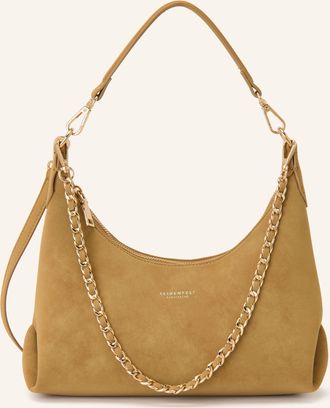Seidenfelt Manufaktur Beuteltasche Rena Medium beige