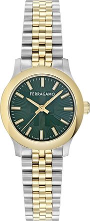 Ferragamo Uhr - Quarz-Analoguhr Ferragamo Duo - Gr. unisize - in Gold - f&uuml;r Damen