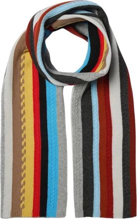 Paul Smith Femme, Accessoires, Multicolore, Taille: ONE Size Sciarpa a Trecce Merino e Cashmere