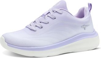 Tamaris Comfort Damen Sneaker flach Sportlich Vegan, Lila (Lilac), 39 EU