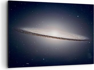Arttor Bilder auf Leinwand 100x70cm Leinwandbild Galaxis Kosmos Universum Gro&szlig; Wanddeko Bild Schlafzimmer K&uuml;che Deko Wandbilder Dekoration Wohnzimmer Wall De