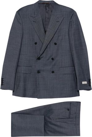 Canali Double-breasted Pinstripe Suit