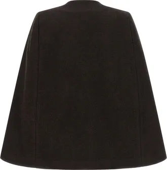 Ganni Alamari Cape - Brown