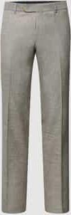 Atelier Torino Regular Fit Stoffhose mit Leinen-Anteil Modell Cane