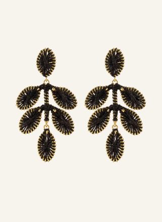 Lott. Gioielli Lott.Gioielli Ohrh&auml;nger Beatrice Ce Si Flower Leafs M Brown By Glambou gold