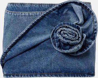 Magda Butrym Mini-jupe en jean