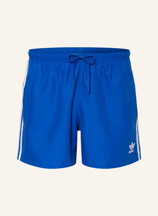adidas Originals Adidas Originals Badeshorts Adicolor 3 Stripes Swim 5 Inch blau