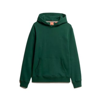 Superdry Homme, Sweatshirts et sweats à capuche, Vert, Taille: 2XL Sweat à capuche essentiel pour hommes