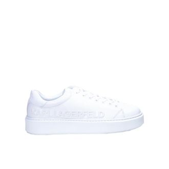 Karl Lagerfeld Wei&szlig;e Schn&uuml;r-Sneakers Maxi Cup - - Shoes - Herren - Wei&szlig; - 40 EU