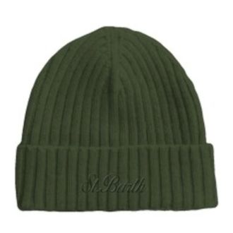MC2 Saint Barth Wengen Wool Hat - - Accessories - Herren - Gr&uuml;n - ONE SIZE