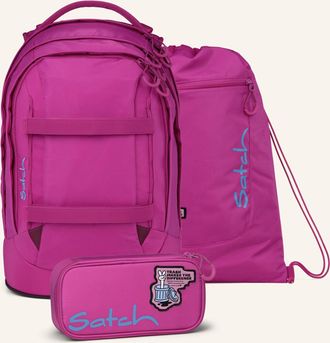 Satch Schulrucksack-Set Pack Set pink