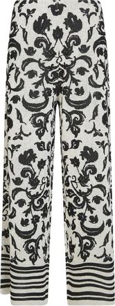 Liu Jo Femme, Pantalons, Multicolore, Taille: 40 FR Pantalone Maglia Lungo