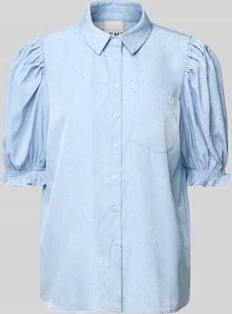 Ichi Regular Fit Hemdbluse aus Viskose-Mix Modell PIPER