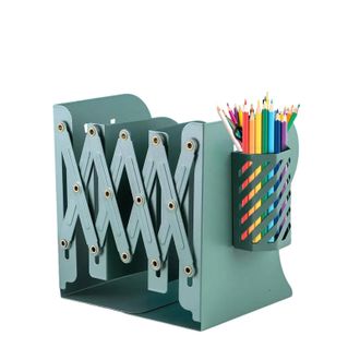 Generic B&uuml;cherregal f&uuml;r Schreibtisch, Desktop-B&uuml;cherregal-Organizer, Teleskop-Desktop-B&uuml;cherregal-Aufbewahrungsregal, Schreibtisch-Organizer, Aufbewahrungsorg