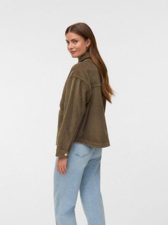 Vero Moda Cordjacke VMJAMIE LS CORDUROY SHACKET MIX NOOS Baumwolle
