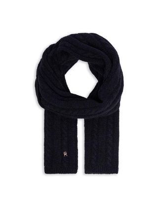 Tommy Hilfiger Schal Timeless AW0AW16990 Dunkelblau