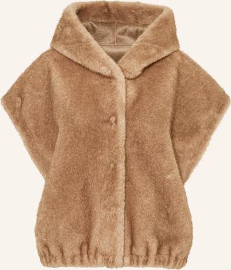 Studio AR Studio Ar Kunstpelz-Jacke Olena braun