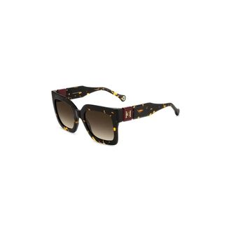 Carolina Herrera Lunettes de soleil - Femme - Accessoires - Brun - Taille: 52 MM