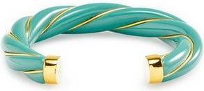 Aurélie Bidermann Twisted Diana - Grüne Armband