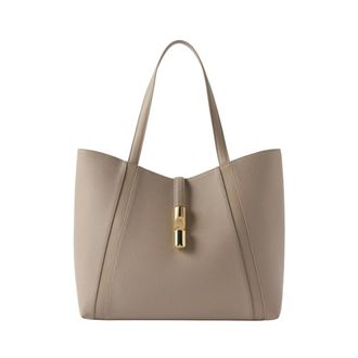 Furla Femme, Sacs, Gris, Taille: ONE Size Goccia L Tote