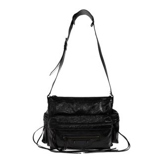 Balenciaga Le City Multipocket Umh&auml;ngetasche Medium - - Bags - Herren - Schwarzk - ONE SIZE