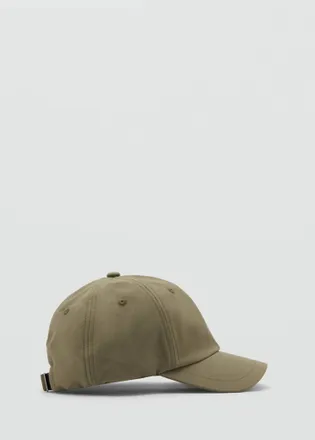 Mango Casquette unie en coton kaki - Homme - Taille unique - MANGO MAN