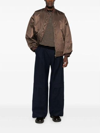 Frankie Shop Bomber Jacket - Brown