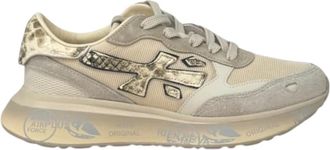 Premiata Femme, Chaussures, Beige, Taille: 36 EU Baskets