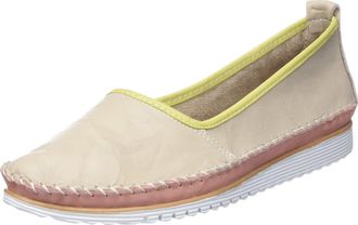 Andrea Conti Damen 0023661 Hausschuh, d.Stone/Rose/Limone, 36 EU