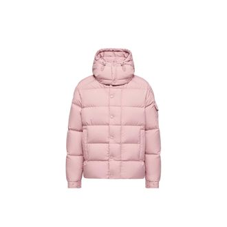 Moncler Moncler Doudoune Courte &Agrave; Capuche Maya 70, Femme, Rose, Taille: 00