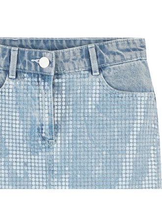 DKNY Cotton Skirt - Gray