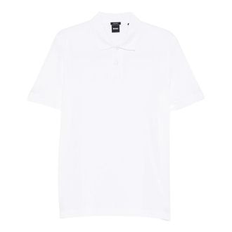 HUGO BOSS H-Parlay 236 Vertikalstreifen Poloshirt - - Tops - Herren - Wei&szlig; - XL