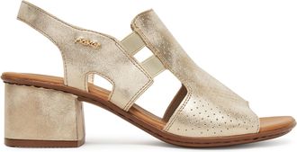 Rieker Sandalen Rieker 64665-60 Goldfarben