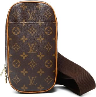 Louis Vuitton sacoche Pochette Gange Monogram (2004) - Marron