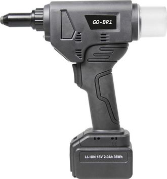 GOEBEL Goebel - Akkublindnietsetzger&auml;t GO-BR1 8-tlg.12.000N im Ku.-Koffer