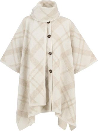 Barbour Damen Strick-Cardigan mit Tartan-Muster in