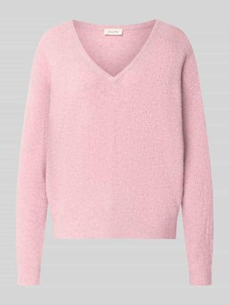 American Vintage Strickpullover mit Leinen-Anteil Modell DAMSVILLE