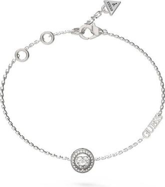 Guess Armband JUBB04 668JW Silberfarben