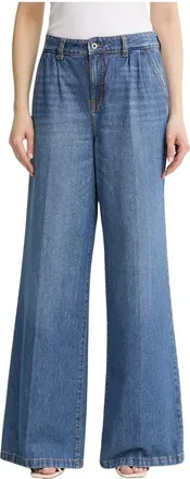 Fracomina Femme, Jeans, Bleu, Taille: W29 Camilla Flare Jeans