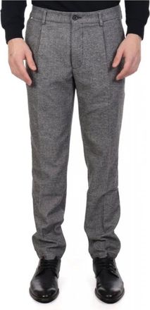 HUGO BOSS Homme, Pantalons, Gris, Taille: M Chinos